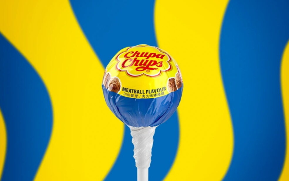 Chupa Chups and IKEA Launch Meatball-Flavored Lollipops